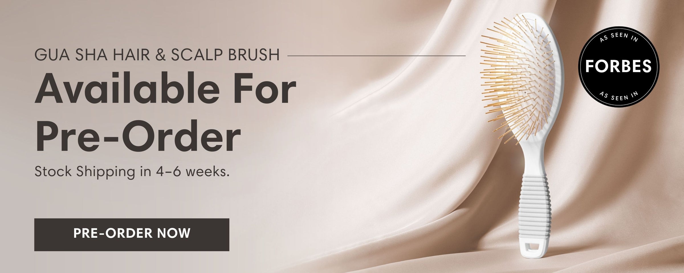 Gua Sha Hair & Scalp Brush – Snow Fox Skincare