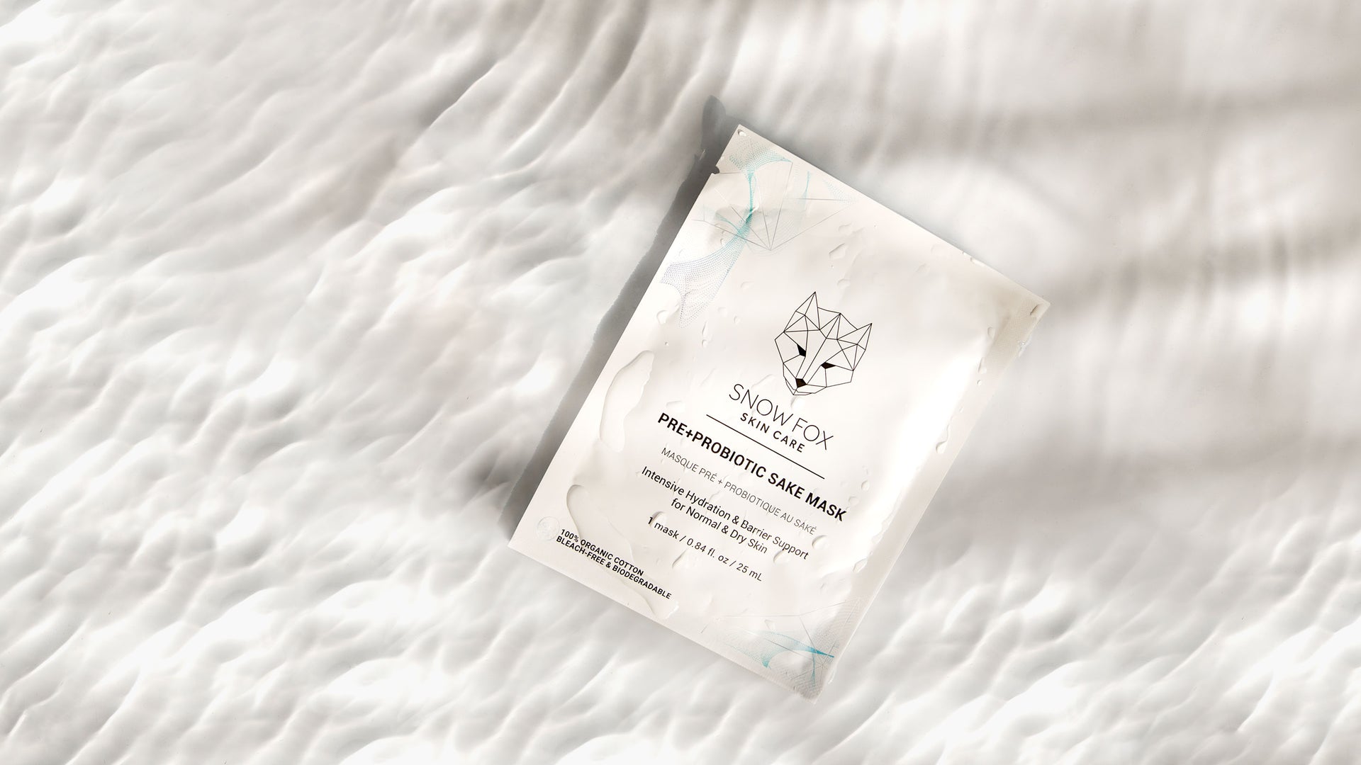 Pre+Probiotic Sake Mask – Snow Fox Skincare